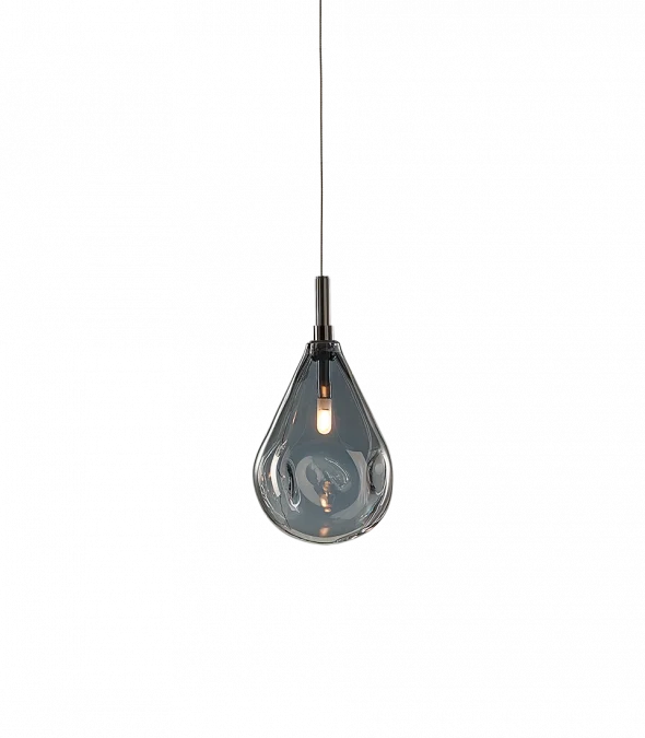 Soap Mini Pendant Light with Canopy by Bomma
